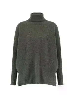 GOTHA Roll-neck Cashmere Sweater - Green