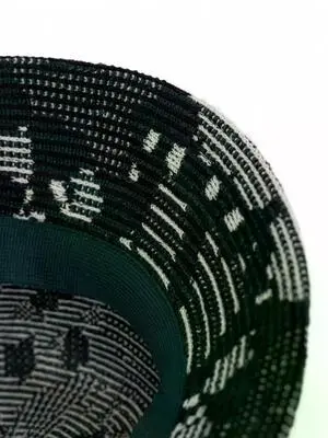 KANGOL Abstract Pattern Bucket Hat - Green