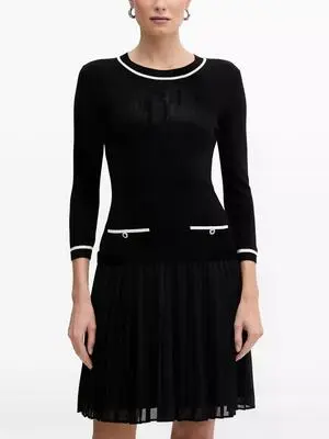 MORGAN Pleated Mini Dress