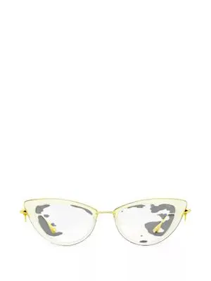 Valentino Garavani Cat-eye Glasses - Gold
