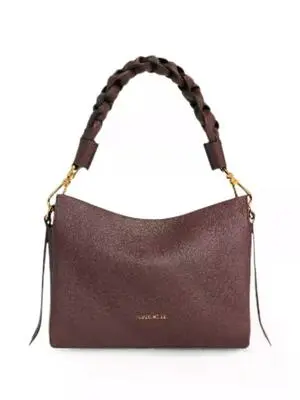 COCCINELLE Small Boheme Braided-handle Leather Tote Bag