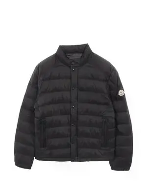 Moncler 2010s Selves Quilted Bomber Jacket - Black