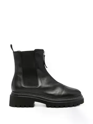 HALMANERA Rue28 Front-zip Ankle Boots