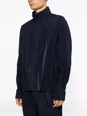 Issey Miyake Pleated-design Jacket