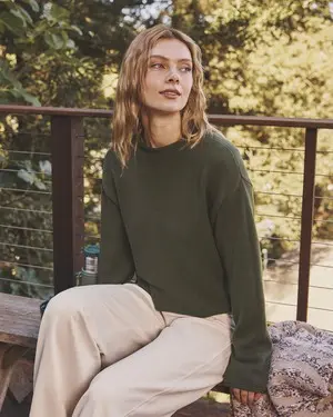 Splendid Elsie Roll Neck Sweater - Pine