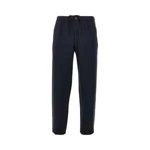 Emporio Armani Jersey Trousers With Elasticated Waist