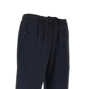 Emporio Armani Jersey Trousers With Elasticated Waist