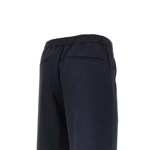 Emporio Armani Jersey Trousers With Elasticated Waist