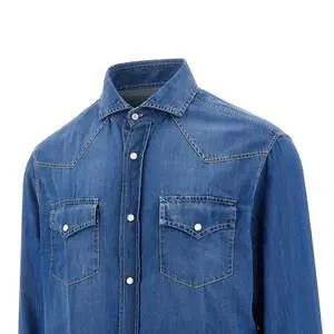 Brunello Cucinelli Easy Fit Deni Shirt An