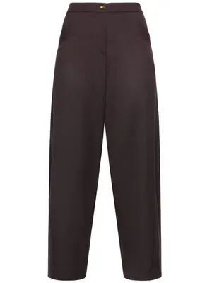 ELENA MIRO` Balloon Pants - Brown