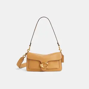 COACH Restored Tabby Shoulder Bag 26 Brass/biscuit