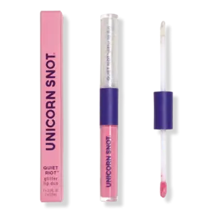 UNICORN SNOT Quiet Riot Glitter Lip Duo - Hush