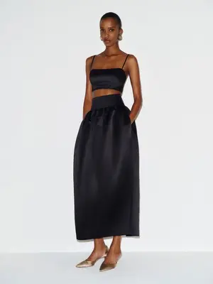 REFORMATION Landon Two Piece - Black