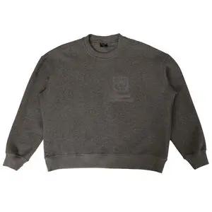 RAVE ON TREND Hampton Crewneck Sweatshirt With Embroidered Crest