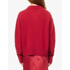 Rails Lidya V-neck Jumper - Crimson