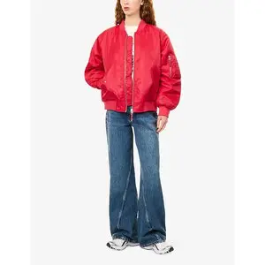 ANINE BING Leon Woven Bomber Jacket