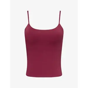 ADANOLA Logo-print Stretch-jersey Tank Top