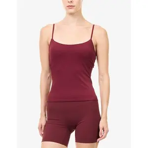 ADANOLA Logo-print Stretch-jersey Tank Top