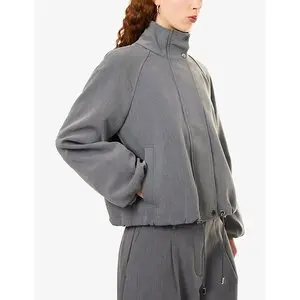 Rails Blake Funnel-neck Woven Jacket