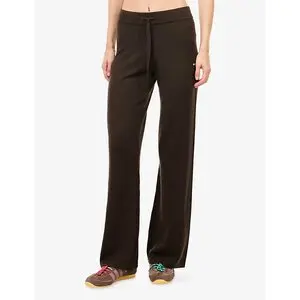 ADANOLA Straight-leg Knitted Trousers