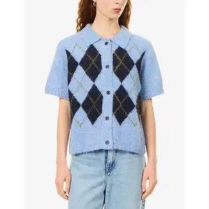 Rails Kelly Short-sleeve Alpaca-blend Cardigan