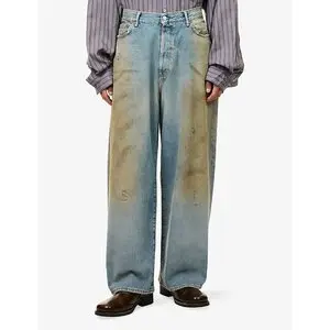 Acne Studios Loose-fit Wide-leg Denim Jeans