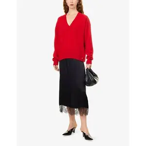 ANINE BING Lee V-neck Cashmere Jumper