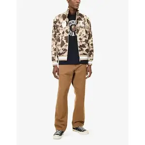 A BATHING APE Camo-print Mesh Woven Jacket