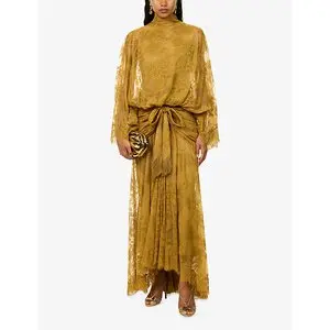 Zimmermann Ascent Batwing Lace Maxi Dress