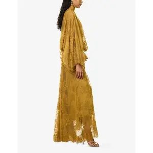 Zimmermann Ascent Batwing Lace Maxi Dress