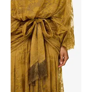 Zimmermann Ascent Batwing Lace Maxi Dress