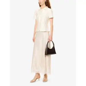 REFORMATION Haleykate Short-sleeve Woven Top