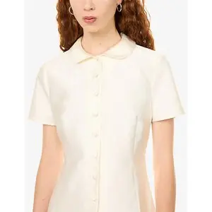 REFORMATION Haleykate Short-sleeve Woven Top