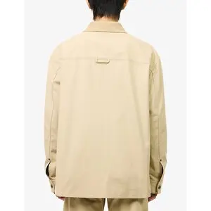 Loewe Suede Patch Cotton Overshirt