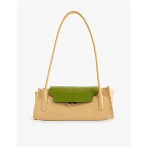 Marni Trunktte Leather Shoulder Bag