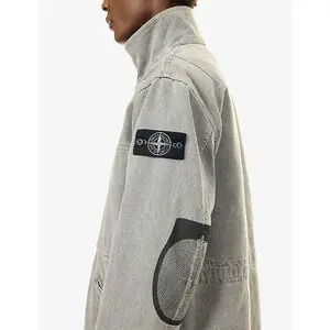 Stone Island Mineral Dyed Gabardine Cotton Jacket