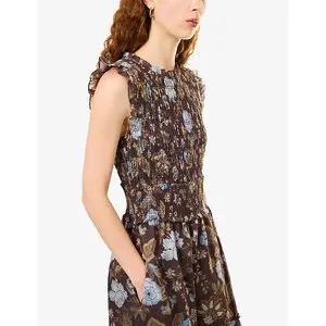 Rails Vivier Printed Woven Maxi Dress