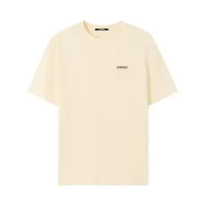 Jacquemus Le T-shirt Gros Grain 'dark Beige - Tan