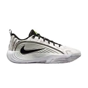 Nike Giannis Immortality 5 'white Off White Light Smoke Grey Metallic Silver - Black