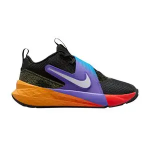 Nike Team Hustle D12 Gs Laser Orange Action Grape - Black