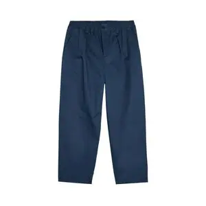Marni Loose Fit Cropped Drawstring Pant 'ink - Black