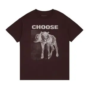 GX1000 2 Headed Tee - Brown