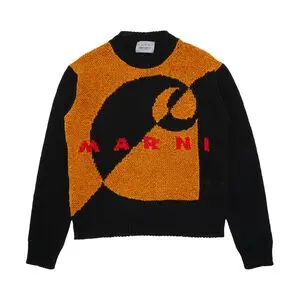 Marni X Carhartt Wip Roundneck Sweater - Black