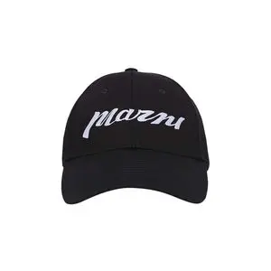 Marni Baseball Cap - Black