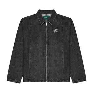MALBON Foreman Denim Jacket Stone Washed
