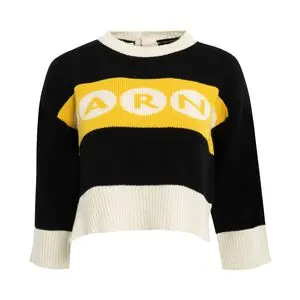 Marni Roundneck Sweater - Black