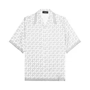 Amiri Ma Quad Short Sleeve Shirt - Grey