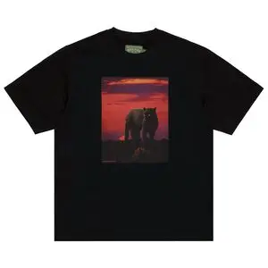 DENIM TEARS Natural Habitat Tee - Black