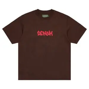 DENIM TEARS Handstyle Tee - Brown
