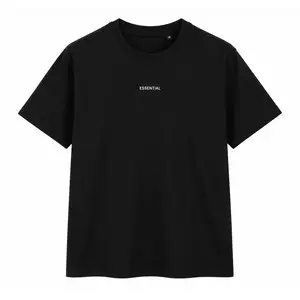 ASHITA FERNANDES Offset Womenswear Premium Relaxed Tee - Black